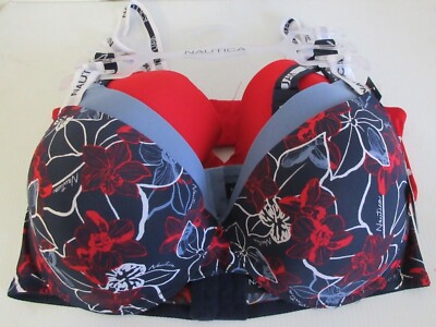 Nautica Intimates Women's 3 Pair Super Soft Lightly Lined T-Shirt Bras ...