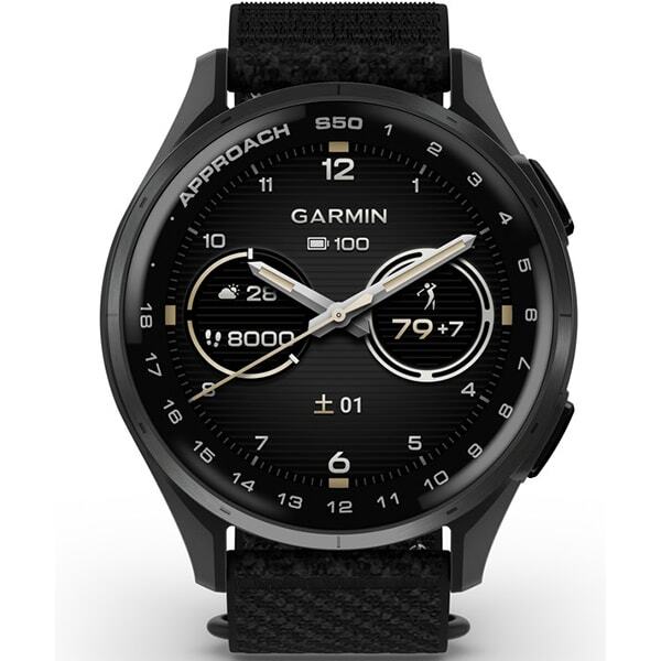 GARMIN Approach S50 Golf GPS Watch Black 010-03010-20 | eBay