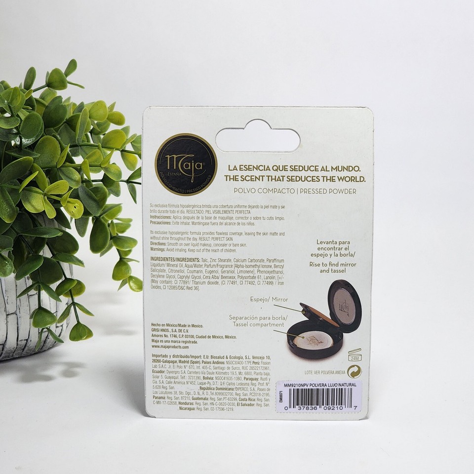 Maja Natural Cream Powder Face makeup 0.53 oz 15g Uniform Coverage ...