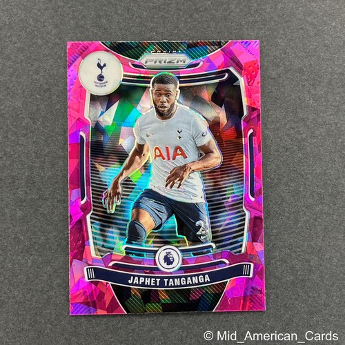 Japhet Tanganga 2021-22 Prizm Premier League Pink Ice #162 Tottenham ...