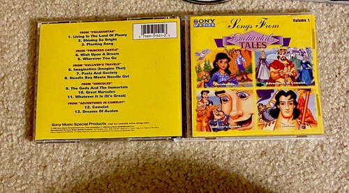 Songs From Enchanted Tales Volume 1 CD Various, Pocahontas, Hercules ...