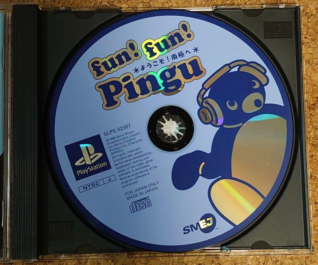 PS1 PS PlayStation1 fun! Fun! Pingu Welcome! to South Pole Japanese ...
