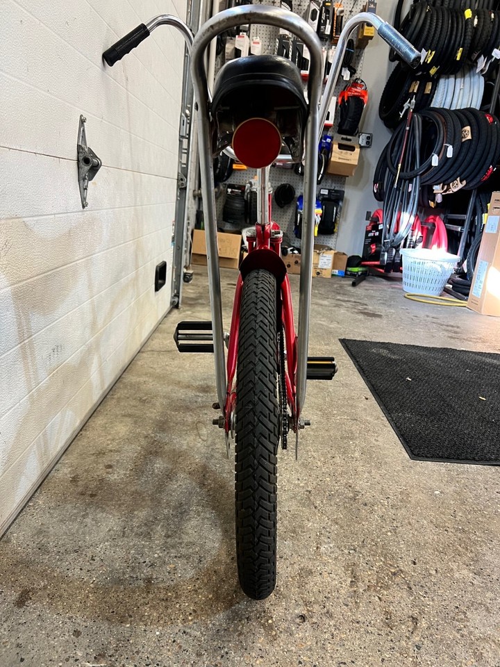 1970s Huffy Red Baron Banana Seat Kids Muscle Bicycle Dragster | eBay