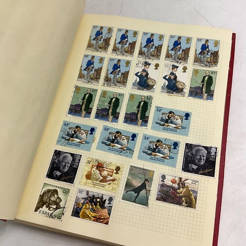 The Senator Medium Stamp Album - With Vintage Stamp Collection & Spare ...