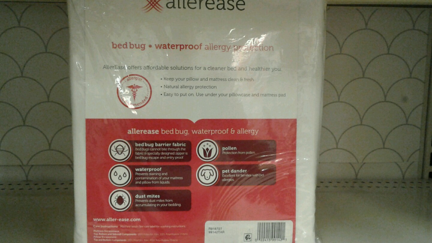 NEW AllerEase Size XL-Twin Zippered Mattress & Pillow Protector Bed Bug Kit | eBay