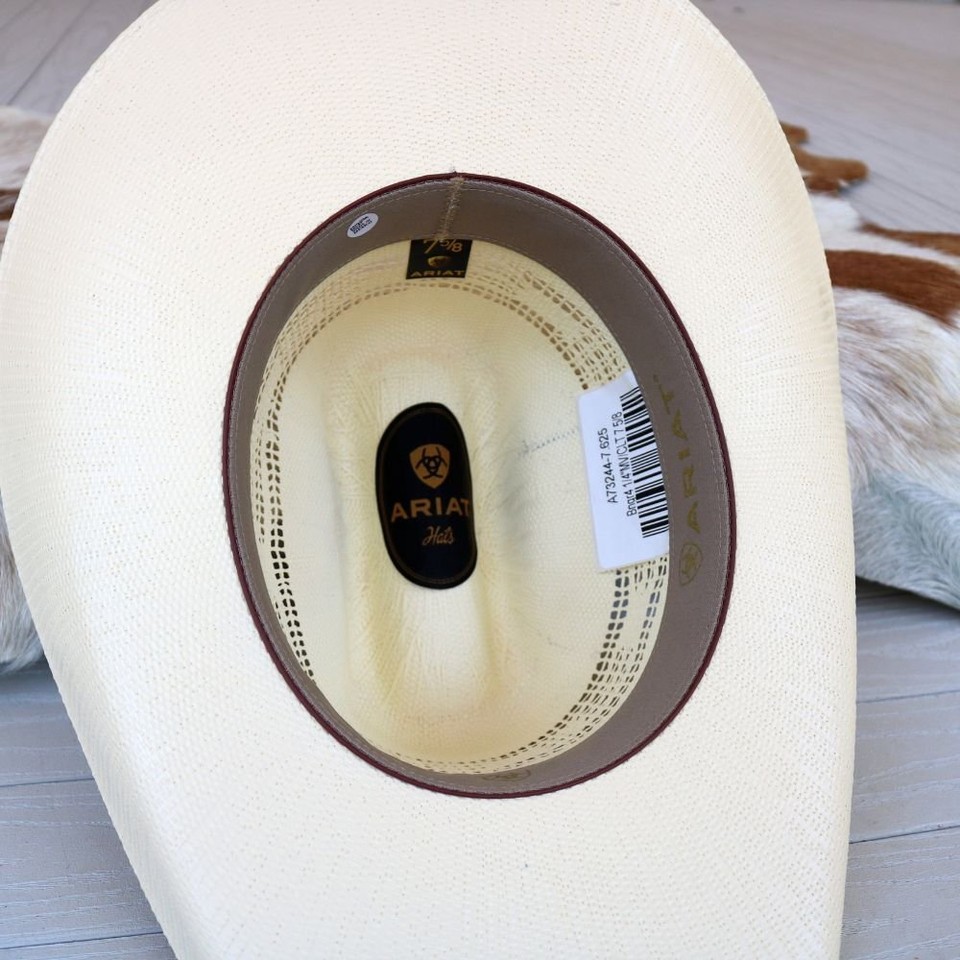 Ariat Straw Cowboy Hat - Dickson | eBay