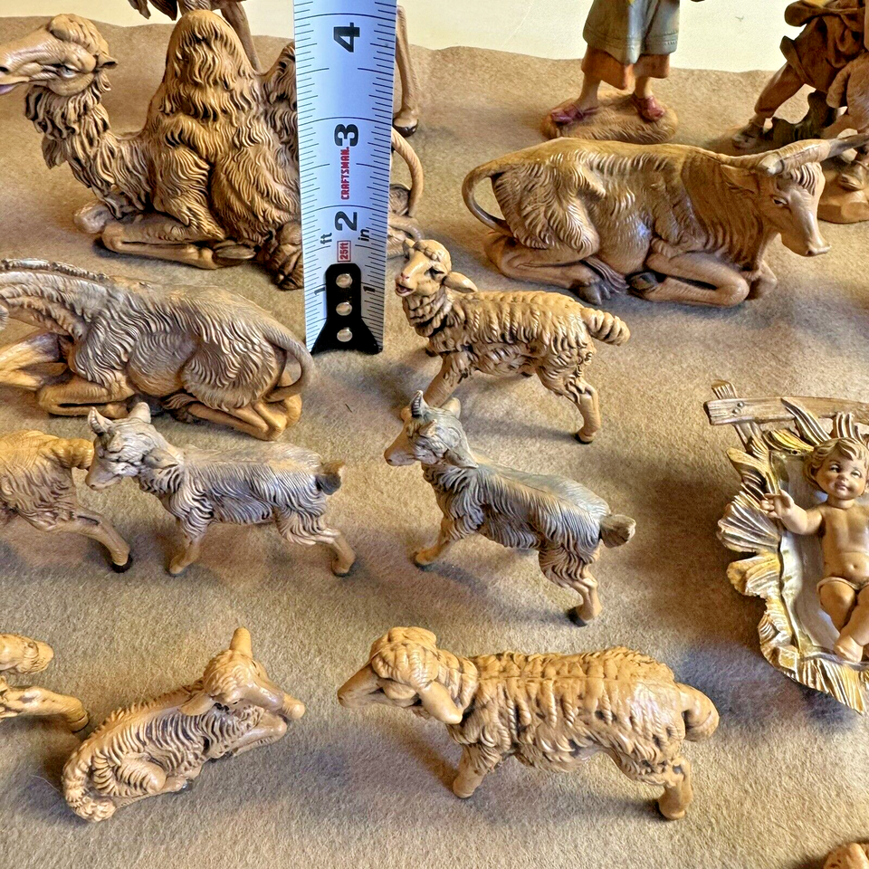 Fontanini Nativity Set Stable Figures & Animals 32pc | eBay