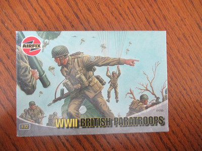Airfix # 01723 WWII British Paratroops 1/72 scale 41 pieces | eBay