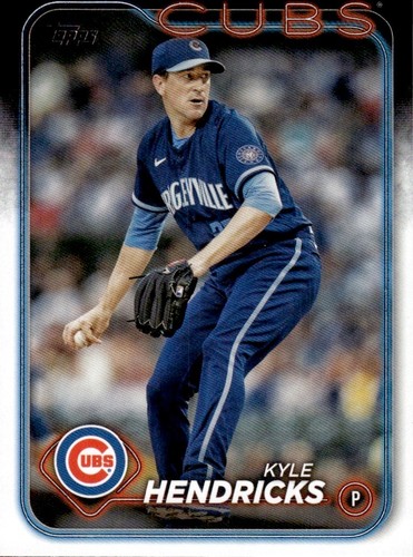 2024 Topps Series 2 - #567 Kyle Hendricks Chicago Cubs MLB Baseball Card | eBay
