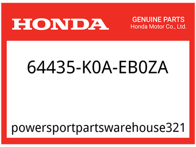 Honda OEM Part 64435-K0A-EB0ZA CVR, R. (TYPE4) | eBay
