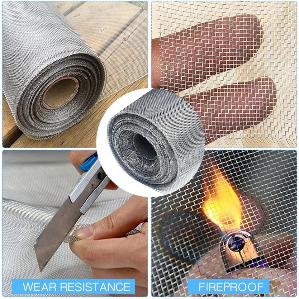 Filter Screen Sheets Stainless Steel Air Vent Mesh Cover Wire Mesh Roll ...