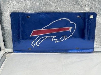 Buffalo Bills NFL Blue Reflective Lasercut License Plate Wincraft | eBay