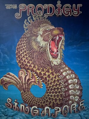 The Prodigy Singapore 2009 - EMEK - Screen Print - #/200 Signed Doodled ...