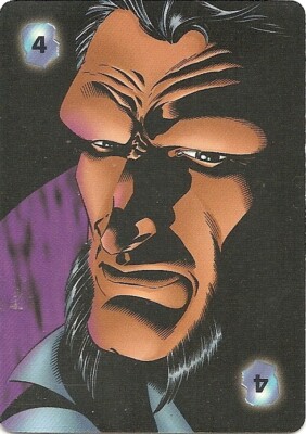 Marvel OVERPOWER DC 4 INTELLECT POWER CARD - Ra's Al Ghul | eBay