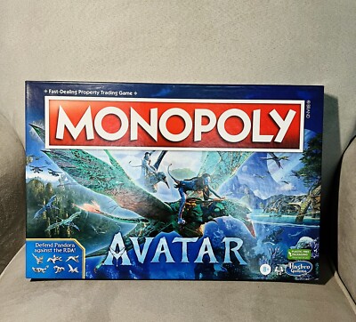 NEW* Monopoly - Avatar Board Game - Family Games - Monopoly Game | eBay