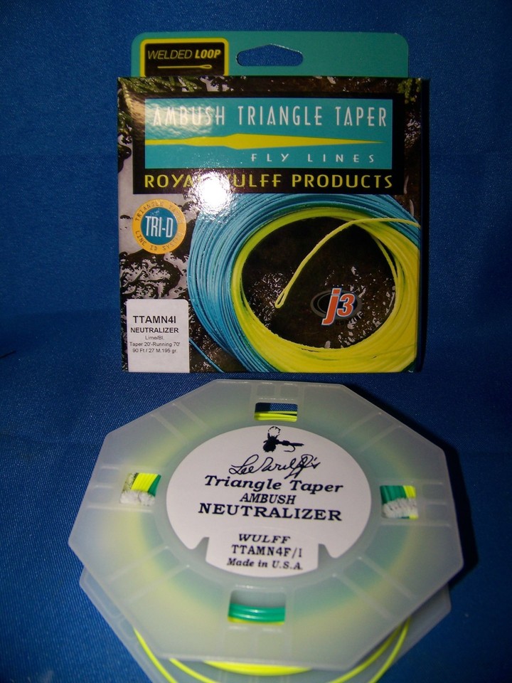 Royal Wulff Ambush Neutralizer Fly Line TTAMFIN-4 Thru TTAMFIN-8 NEW | eBay