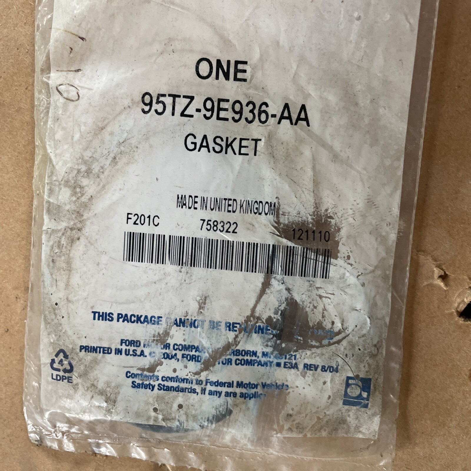 Genuine Ford 95TZ-9E936-AA | eBay