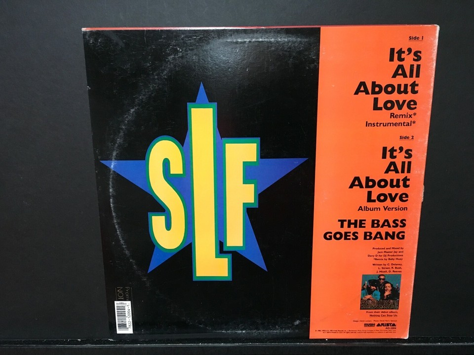 Serious Lee Fine - It's All About Love - Arista Records (1990) 12 ...