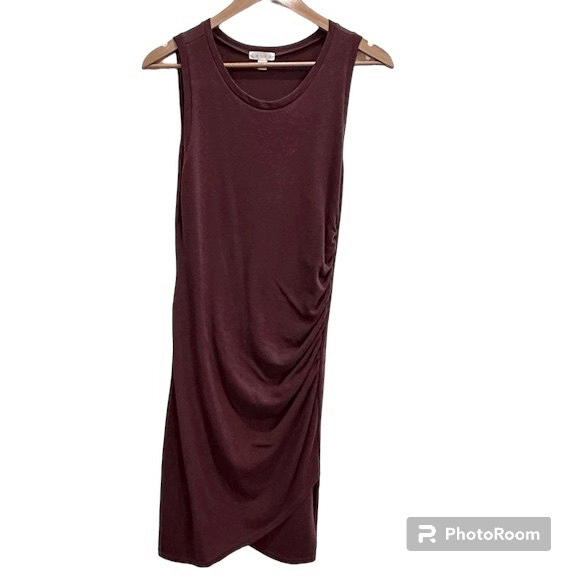 Leith Ruched Body-Con Sleeveless Sz Small Dress | eBay