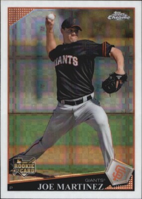 2009 Topps Chrome X-Fractors #182 Joe Martinez | eBay