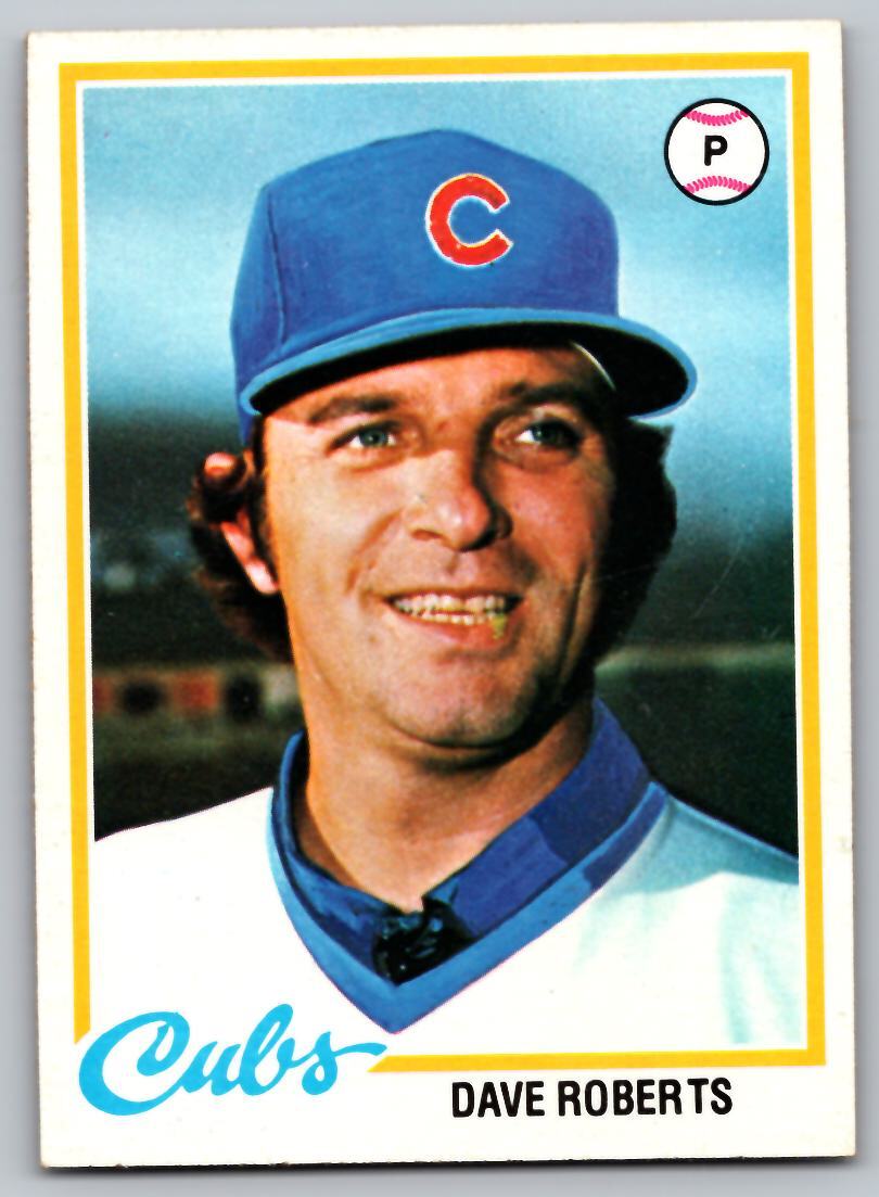 1978 Topps #501 Dave Roberts Chicago Cubs | eBay