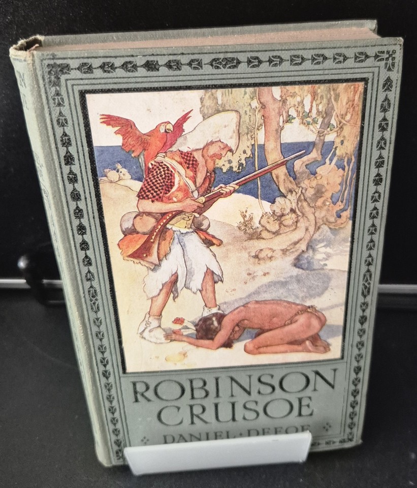 Life And Adventures of ROBINSON CRUSOE Daniel Defoe Ward, Lock & Co Hbk ...