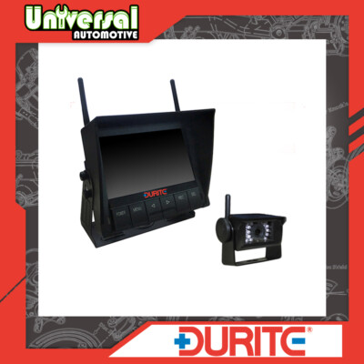 Durite Wireless CCTV kit 7" Quad kit + 4 Camera's w/sound 12/24 volt ...