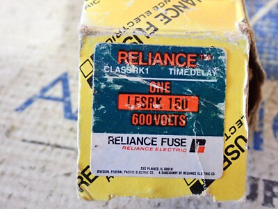 New Reliance LESRK150 150 Amp 600 Volt Time Delay Dual Element Class ...