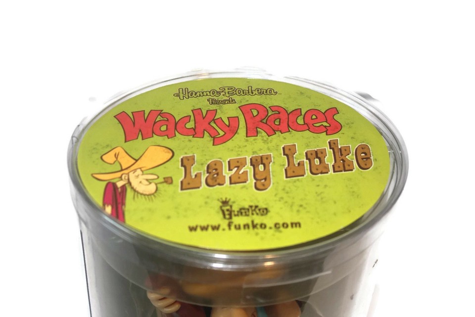 NEW WACKY RACES LAZY LUKE FIGURE FUNCO PLASTIK FANTASTIK *LIMITED TO ...