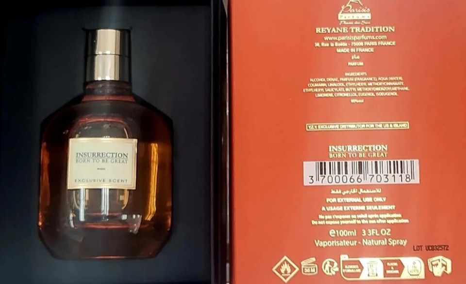 Insurrection Born To Be Great Exclusive Scents Eau De Parfum For Unisex ...