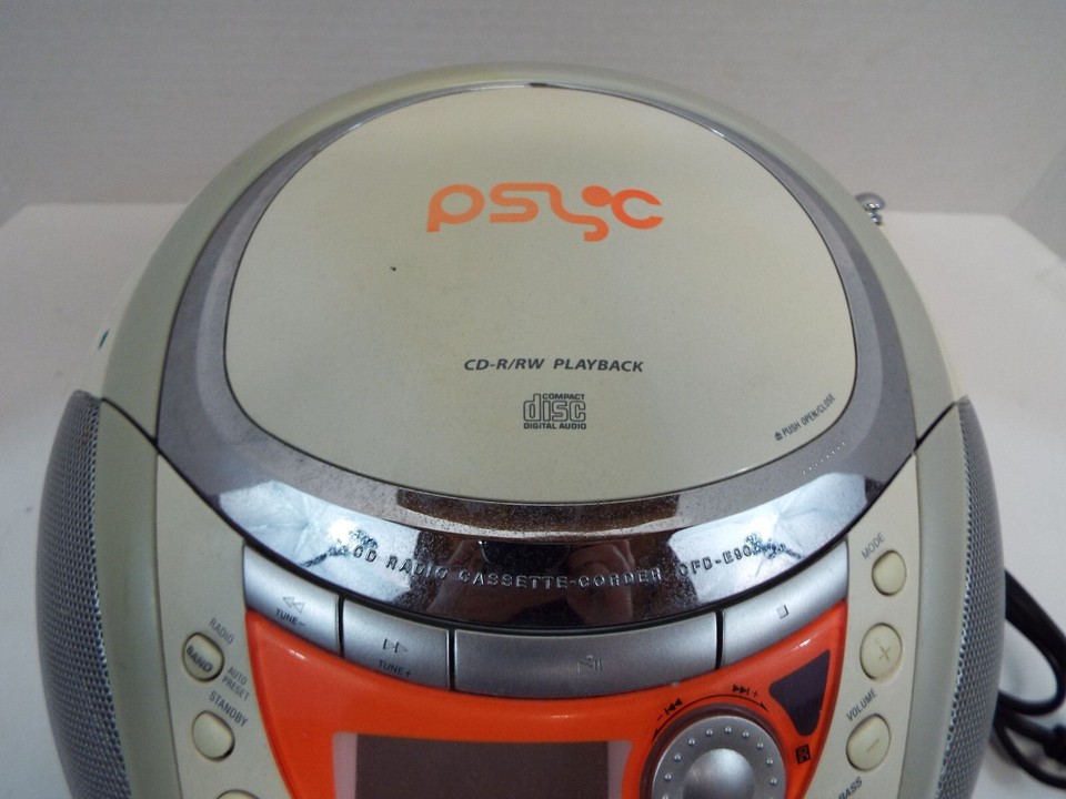 Sony CFD-E90 CD Radio Cassette Player Vintage Boombox (CD does not work ...