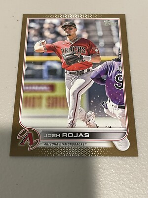 2022 Topps Update Gold Josh Rojas Serial#1975/2022 Card#US180 ...