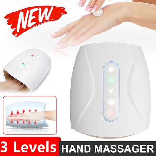 Electric Hand Massager Wrist Palm Finger Numb Pain Relief Heated Point ...