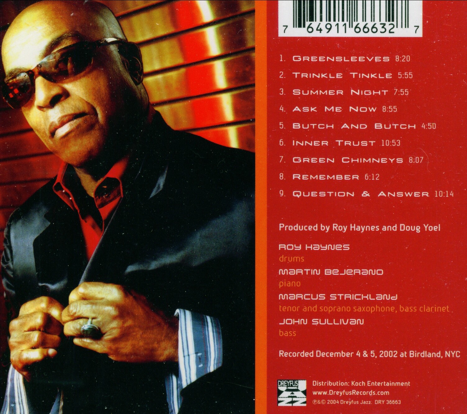 Fountain of Youth by Roy Haynes (CD, Feb-2004, Dreyfus Records (France ...