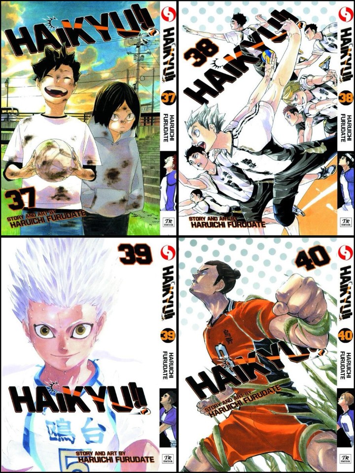 Haikyuu (Vol. 1-45) Complete Manga Full/Loose Set English Comic Book ...