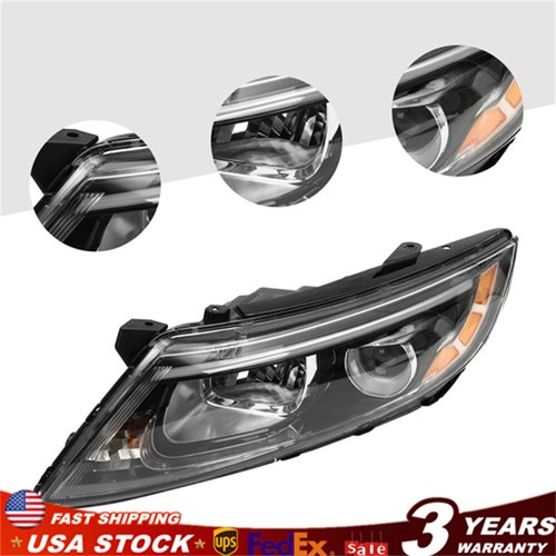 LH Halogen Headlight Fit For 2014-2015 Kia Optima EX LX SX Front Left ...