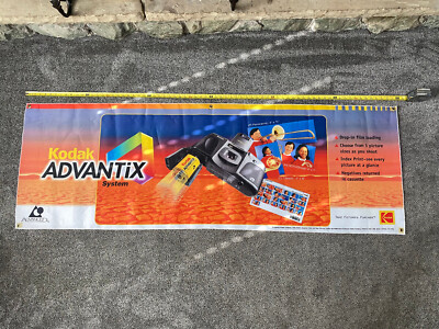 Kodak Advantix Advertising Banner | eBay