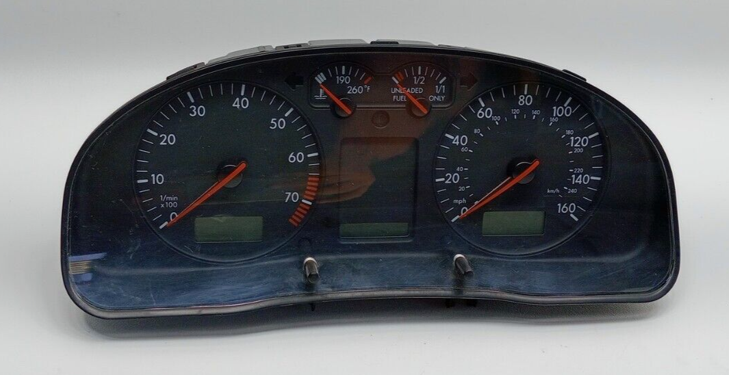 1998 1999 Volkswagen Passat Auto MPH Speedometer Instrument Gauge ...