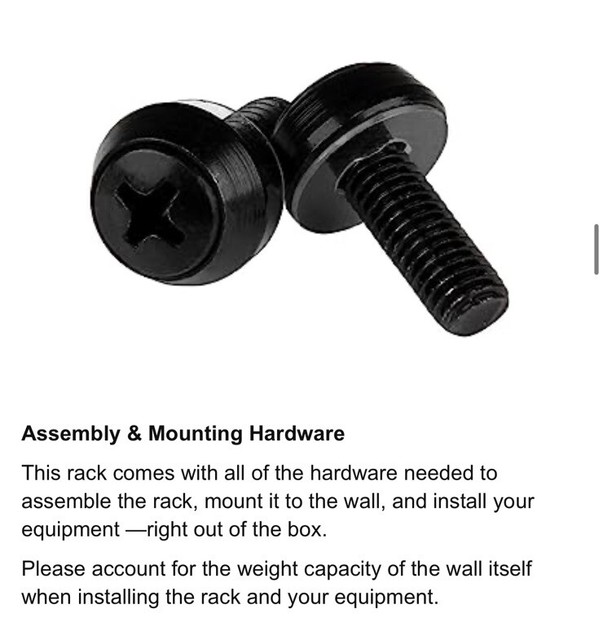 StarTech RK12WALLOA 12u Wall Mount Server Rack- Equipment Rack for sale ...