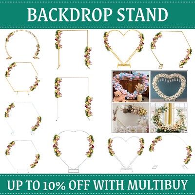 Balloon Arch Stand Kit Garland Adjustable Stand Birthday Wedding Party ...
