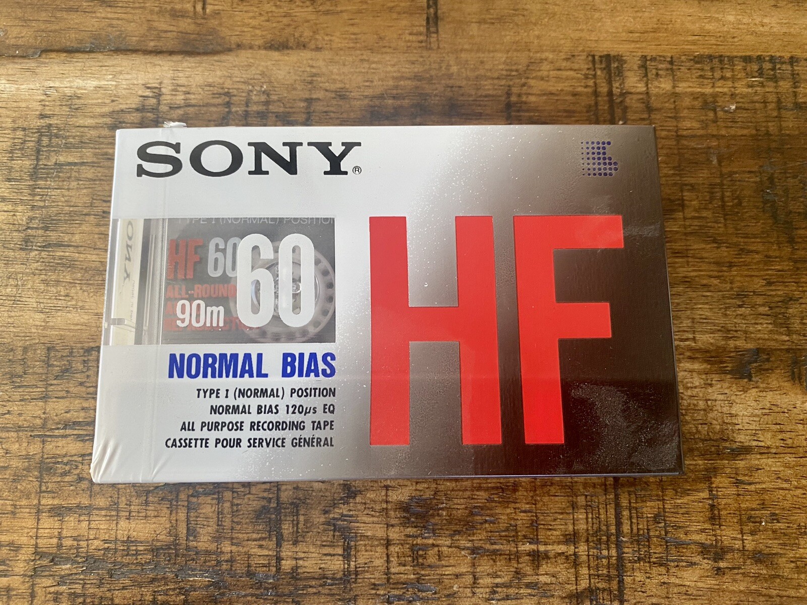 Sony+HF60+%28x3%29+and+HF90+%28x1%29+Type+I+Blank+Cassettes.+2+2+Opened ...