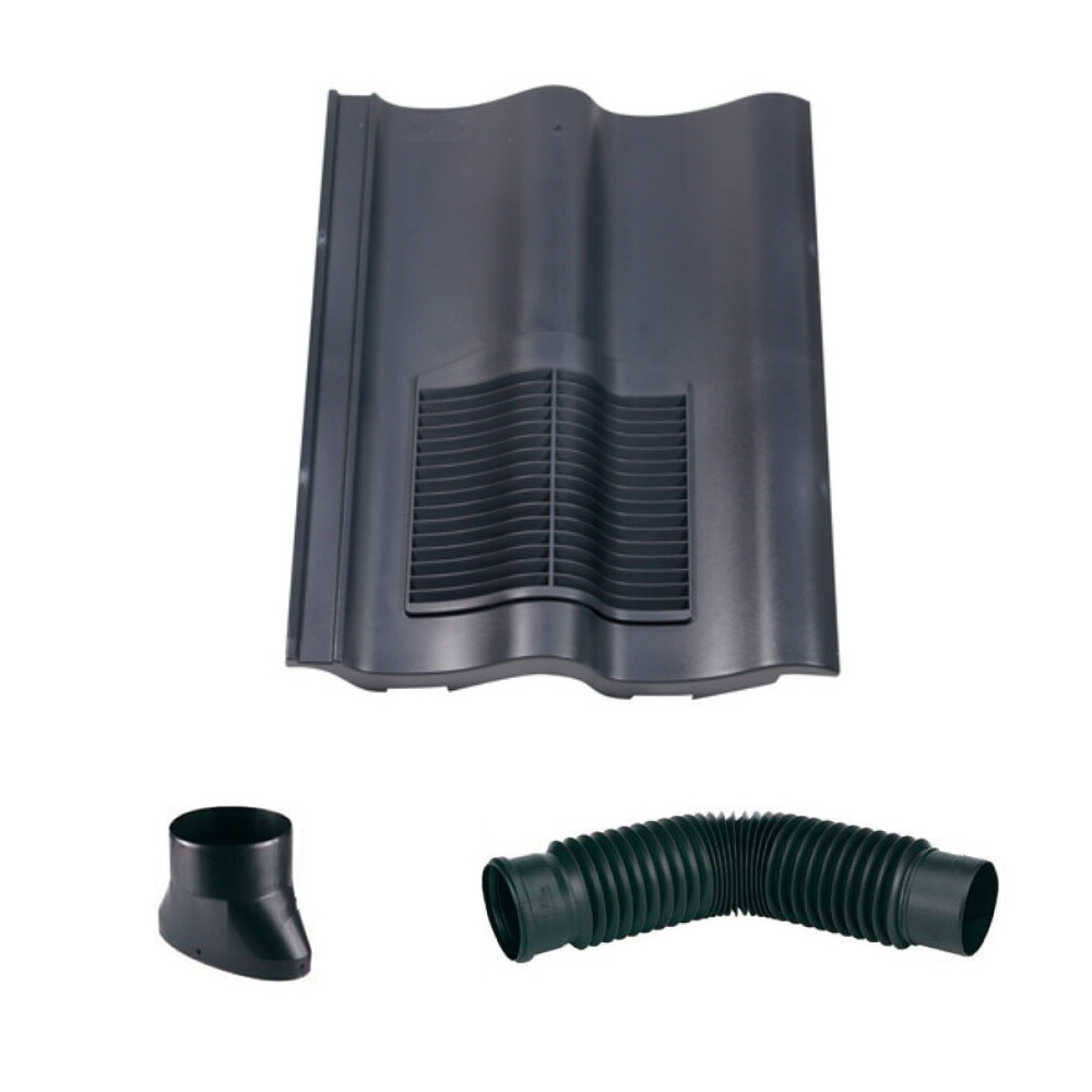 Roof Tile Vent - Roof Ventilation - Klober Tile Vents with Adaptor ...