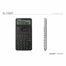 Sharp 10-digit Professional Financial Calculator El738xtb for sale ...