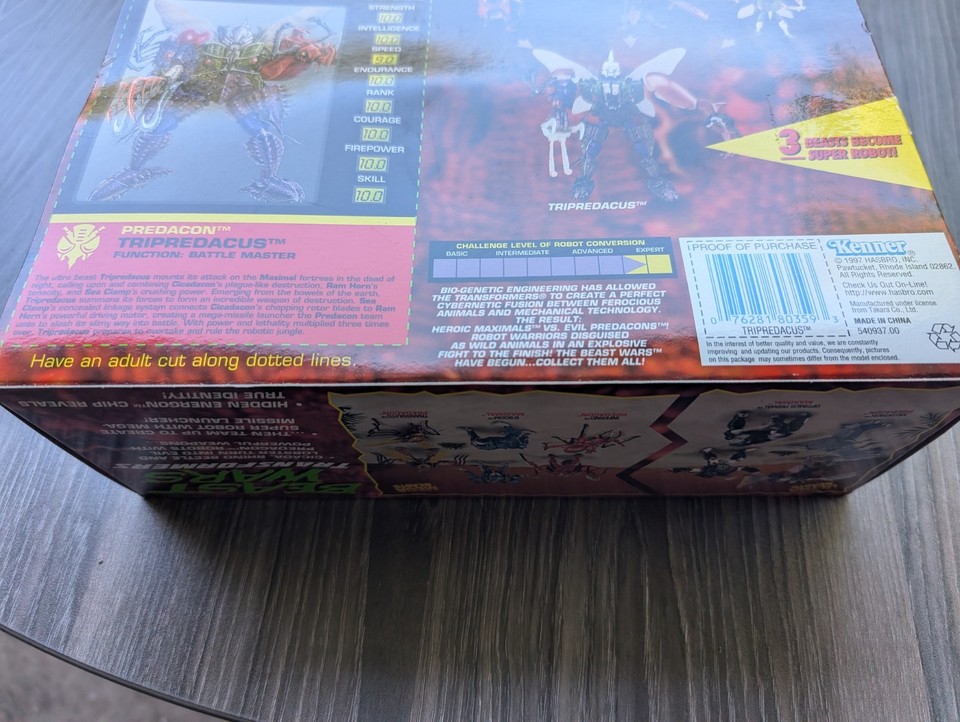 Transformers Beast Wars Combiner Tripredacus Misb 1997 | eBay
