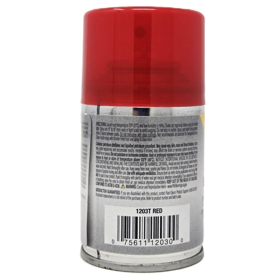 Testors Gloss Red Enamel Spray Paint 3oz 1203 | eBay