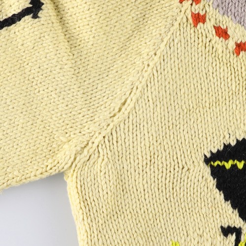 Unknown Total Pattern Cowin Sweater Men L Vintage /Evb008819 | eBay