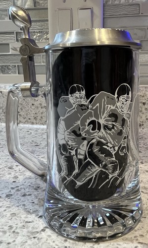 NFL National Football League Licensed Germany Bar Ware Glass Beer Stein ...