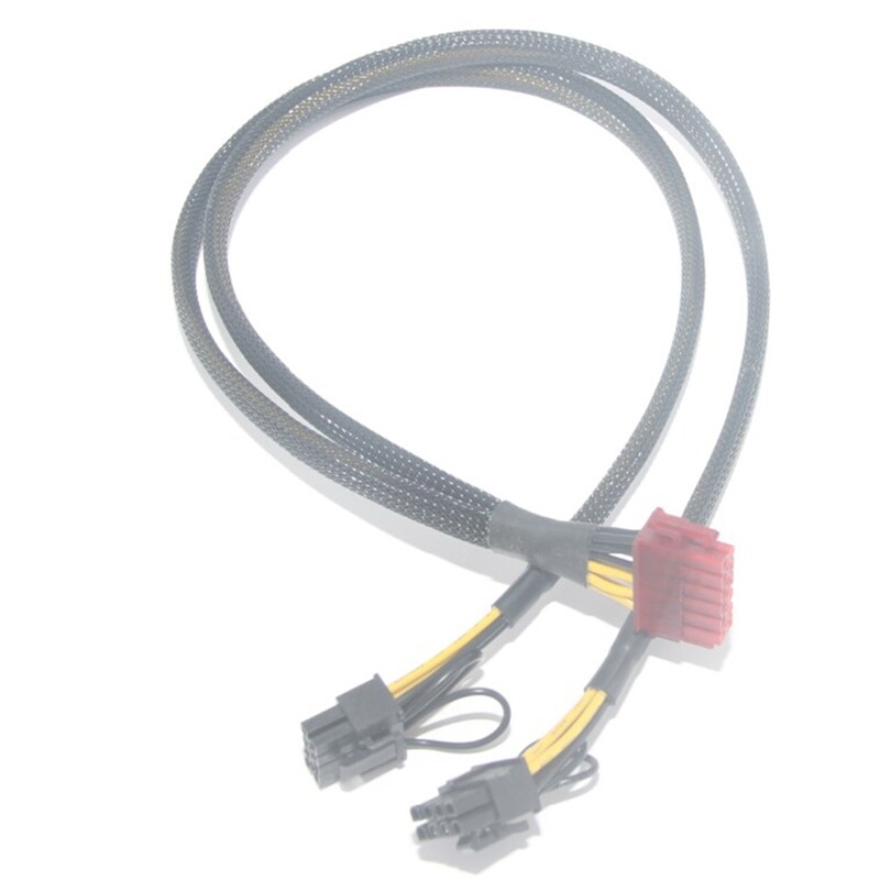12Pin to Dual PCI-E 8Pin (6+2Pin) Cable for Modular PSU E8W78283 | eBay ...