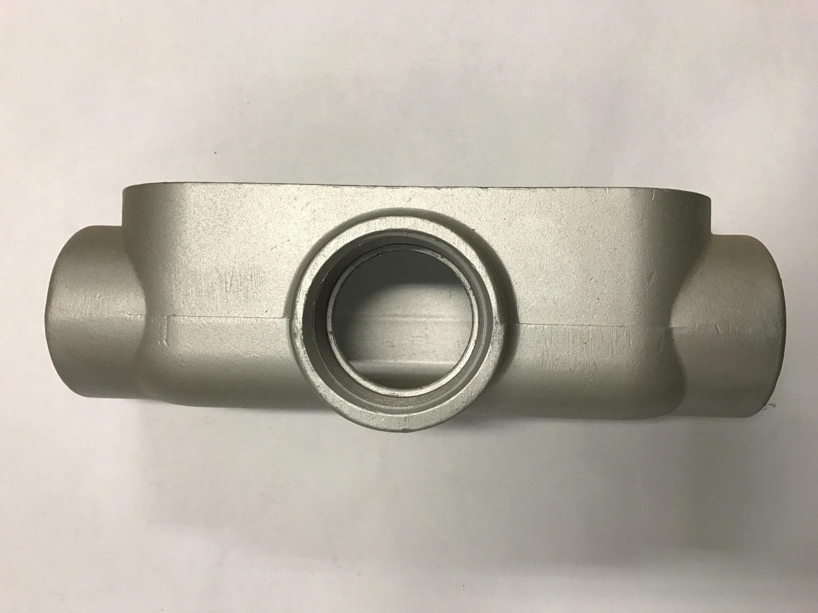 2" ALUMINUM RIDGID TEE CONDULET CONDUIT BODY | eBay