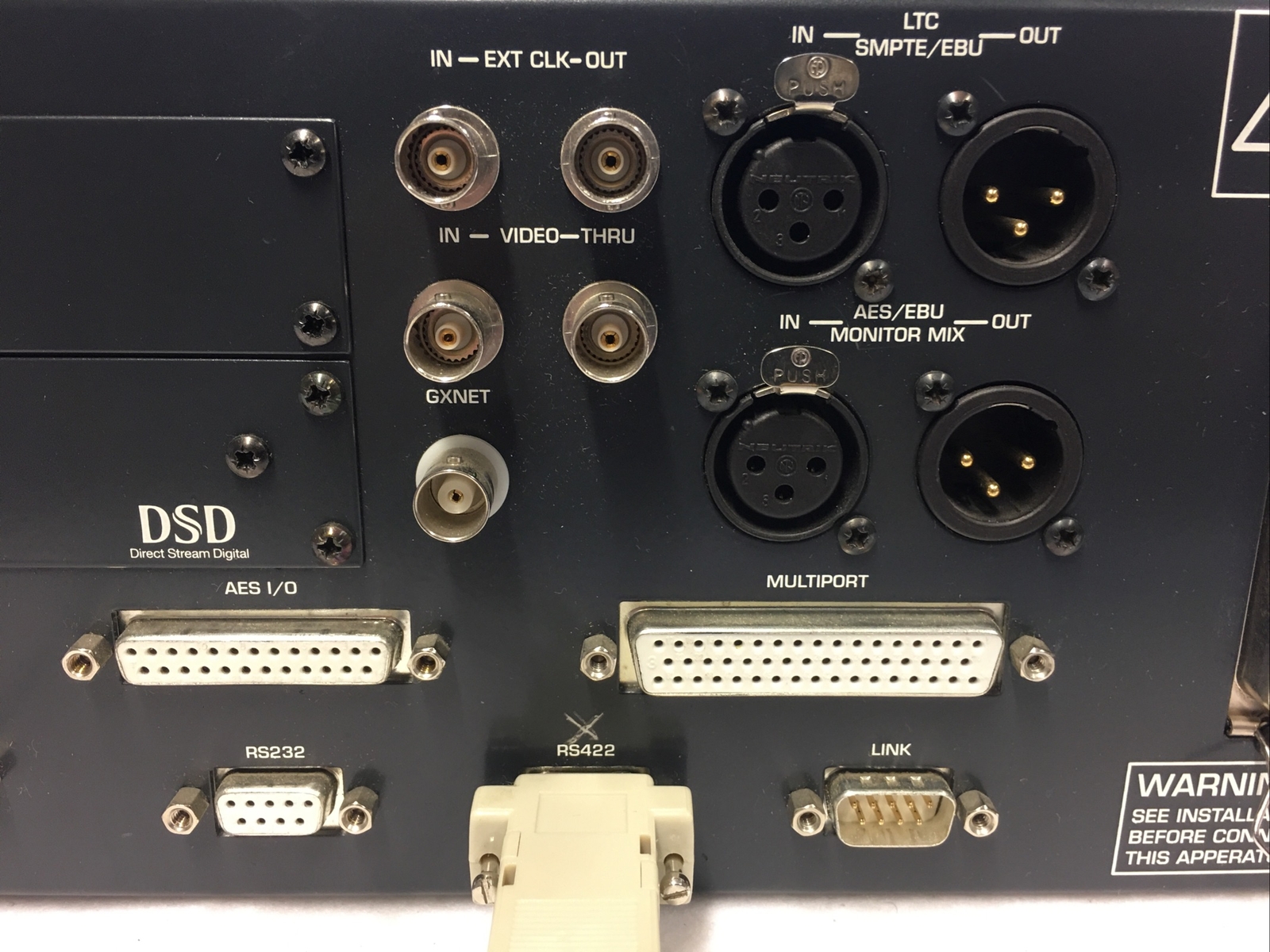 GENEX GX-8500 8-Kanal-Mastering-Digitalrekorder / 24-Bit / 192-kHz-PCM ...